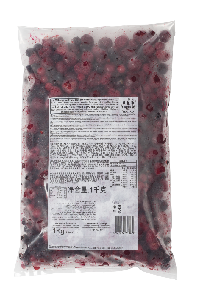 Mélange de fruits rouges - Capfruit